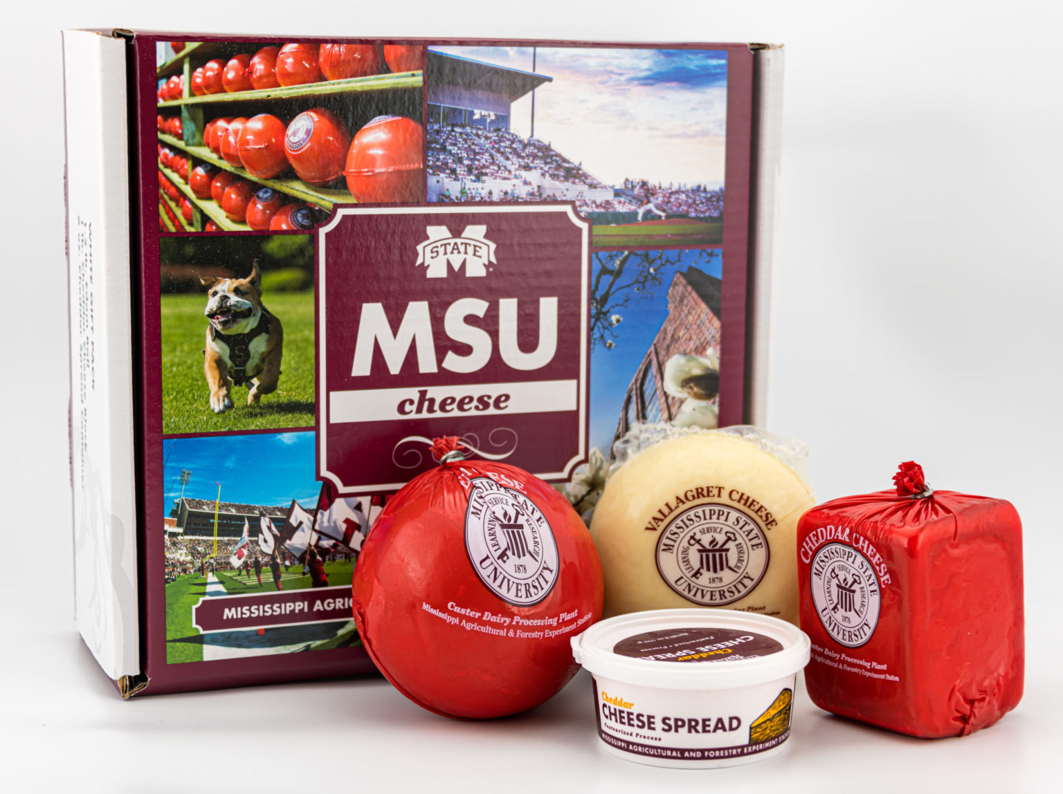 Maroon Gift Pack - MSU Cheese