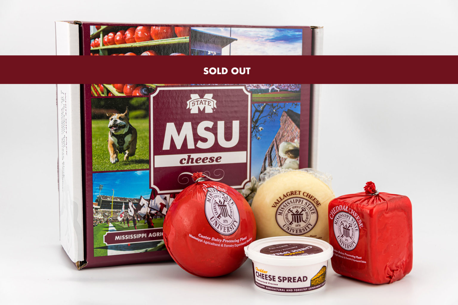 Maroon Gift Pack - MSU Cheese